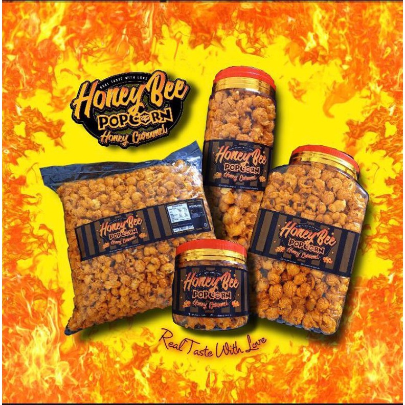 🔥VIRAL🔥 Popcorn Honey Bee Caremal (HoneyBee)🍯🐝 | Shopee Malaysia