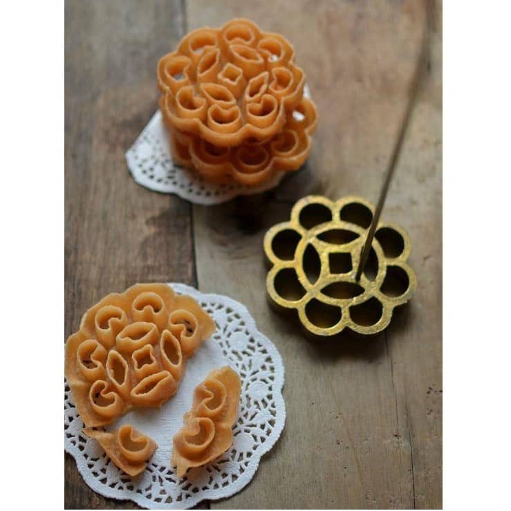 Traditional Honeycomb/ Kuih Rose Cookie Mould / Acuan Kuih Rose ...