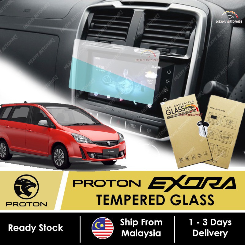 [NEW] Proton EXORA Head Unit Screen Infotainment Tempered Glass Screen ...