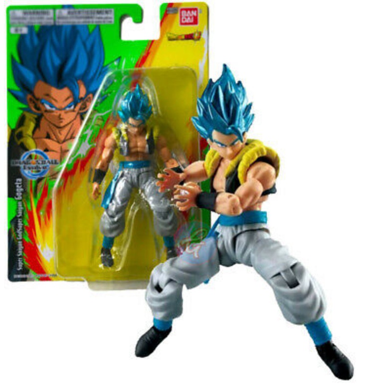 BANDAI Dragon Ball Evolve Super Saiyan Blue Gogeta 5-Inch Action Figure ...