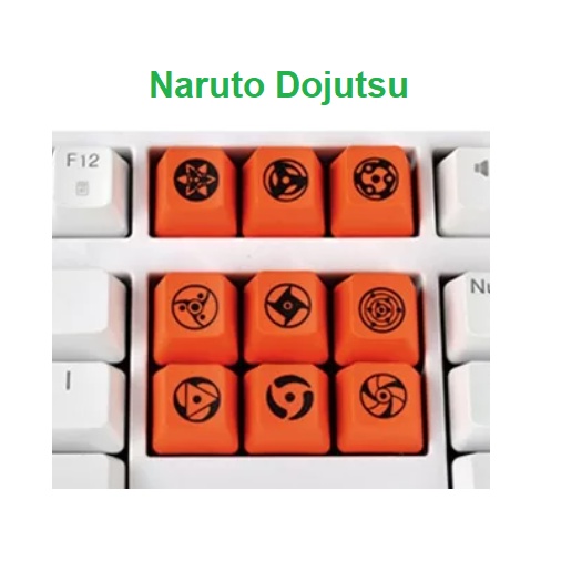 Custom Gaming Keycaps - Naruto Mangekyo Sharingan eyes Uchiha Clan ...