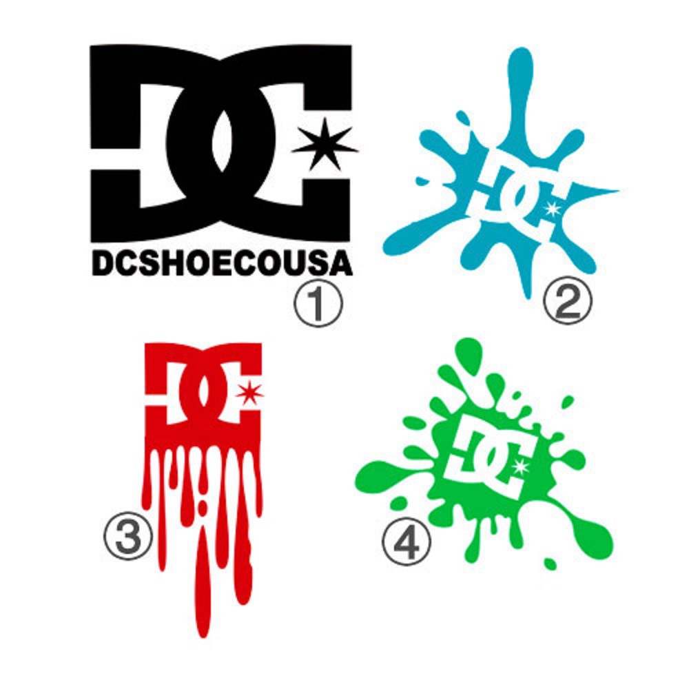 DC Issued Dripping Blood Body Stickers Surrounding Modified Motorcycle ...