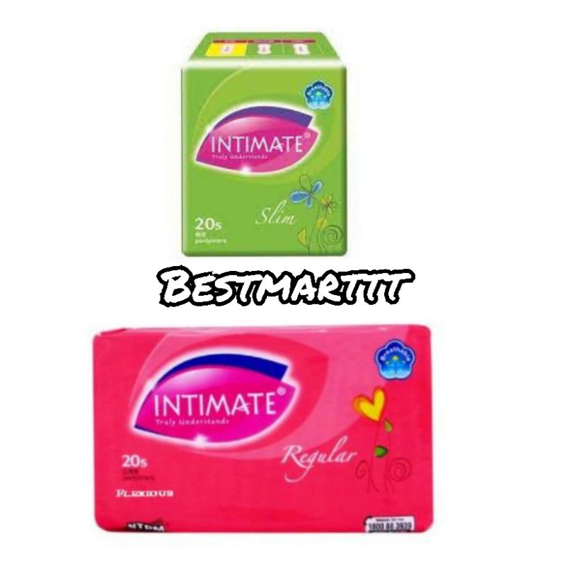 Intimate Slim/regular Panty Liner (20s) | Shopee Malaysia