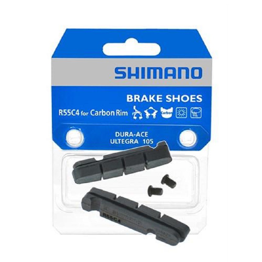 SHIMANO RIM BRAKE PAD R55C4 BRAKE SHOES ALLOY AND CARBON RIM | Shopee ...