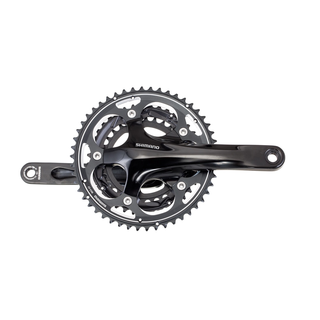 Shimano FC- R563 50/39/30T 170mm 3 x 10 Speed Road Touring Bicycle ...