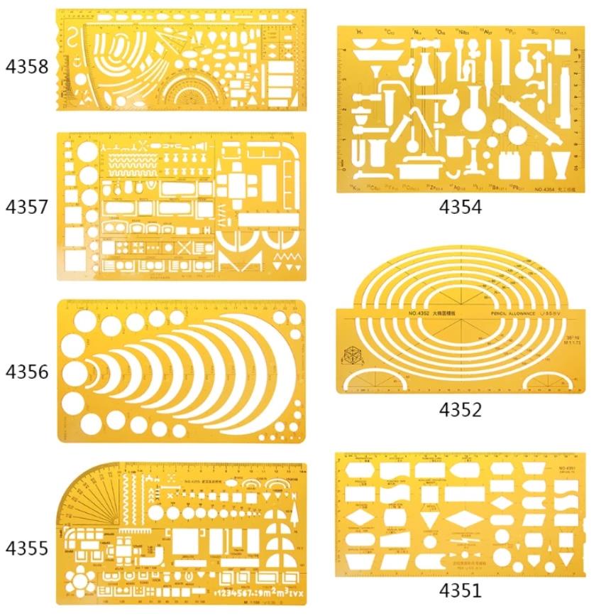 Ruler Durable Kit Resin Building Military Drawing Furniture ...