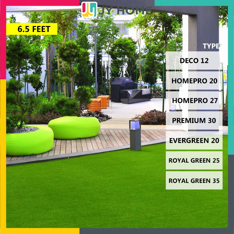 [6.5ft Width] ARTIFICIAL GRASS CARPET / RUMPUT KARPET TIRUAN/ KARPET ...