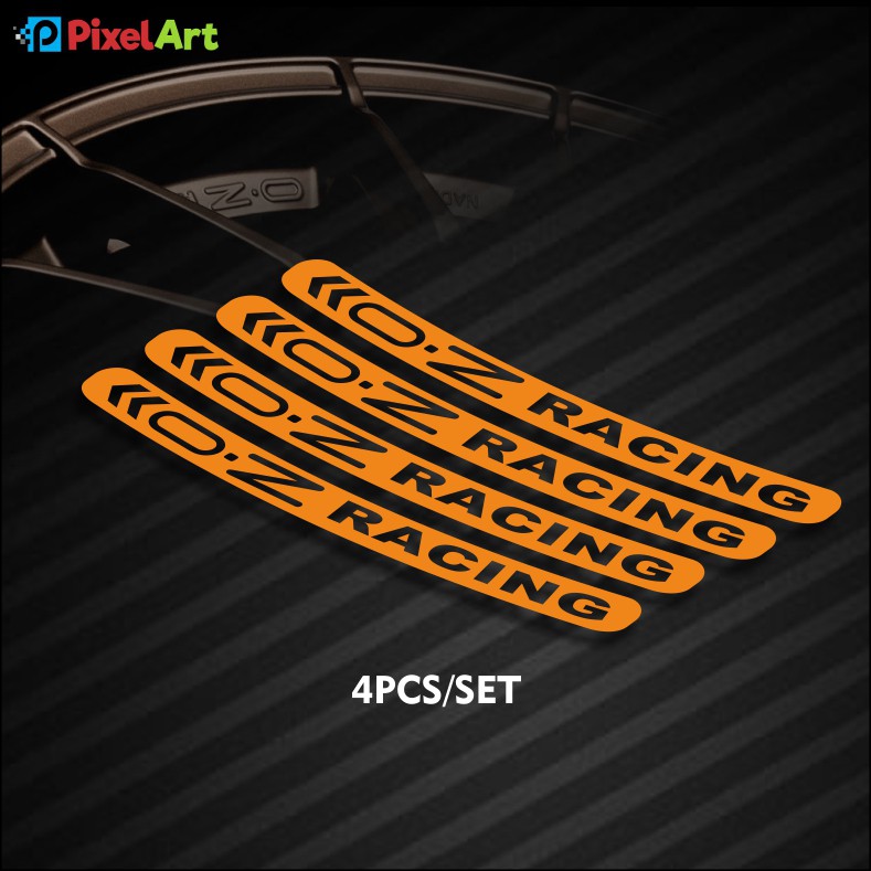 BEST QUALITY OZ RACING MOTORCYCLE VELG STICKER | Shopee Malaysia