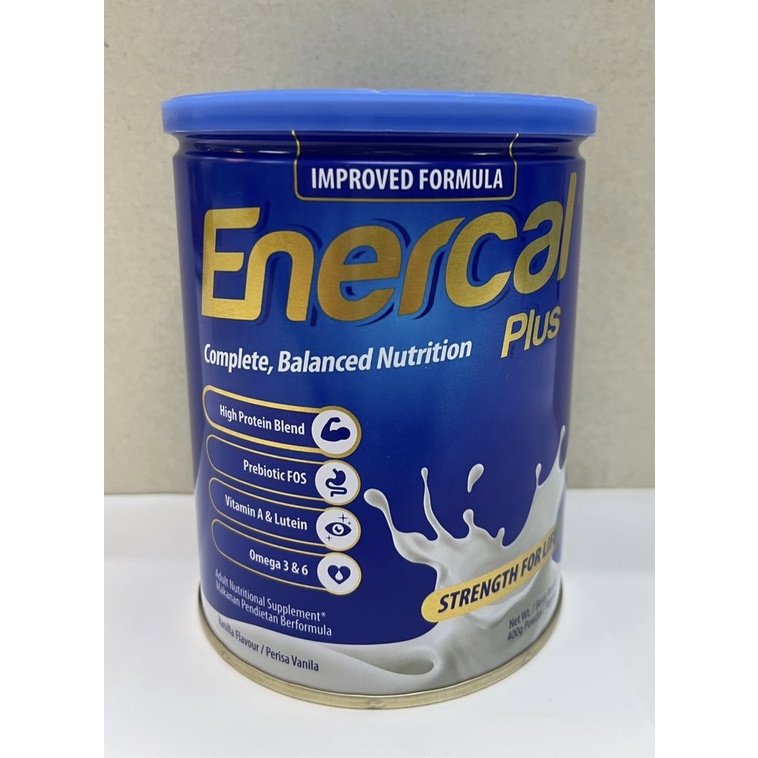 Enercal Plus Vanilla 400g (Exp: 8/25) | Shopee Malaysia