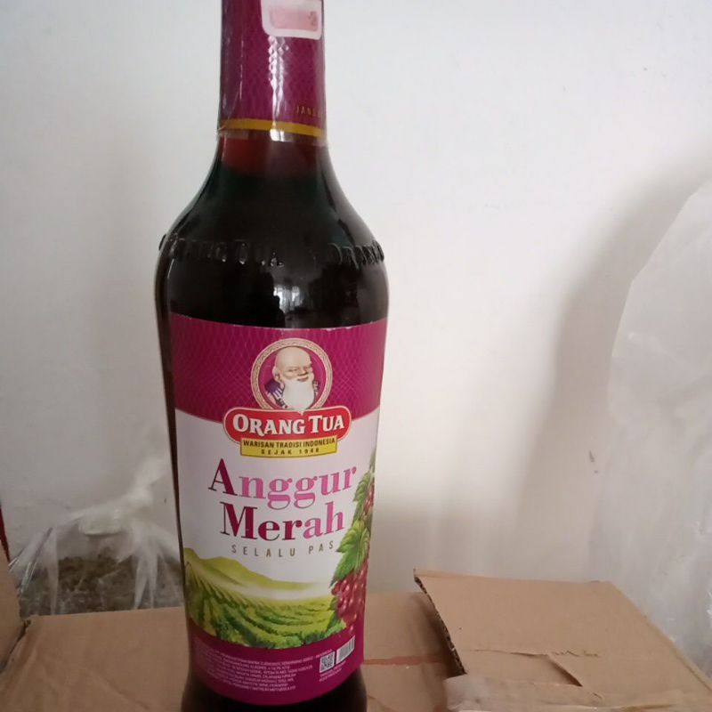 Anggur merah cap orang Tua 620 ml | Shopee Malaysia