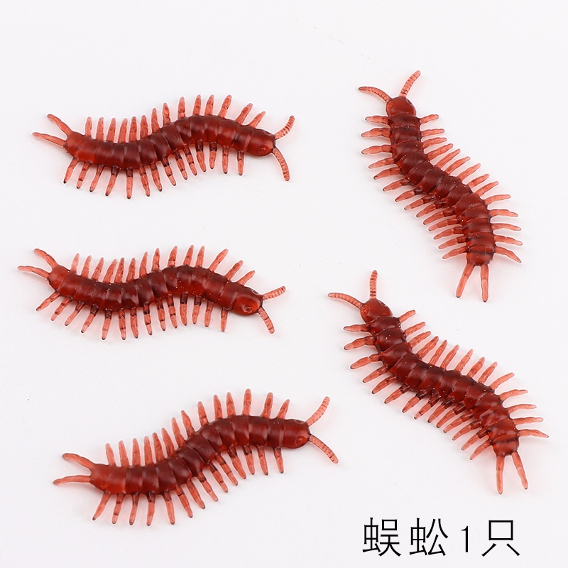 5Pcs Simulated Cockroaches Centipedes Scorpions Geckos April Fool's Day ...