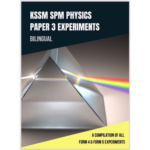 KSSM SPM Physics Paper 3 Experiments Book | Buku Eksperimen Fizik ...