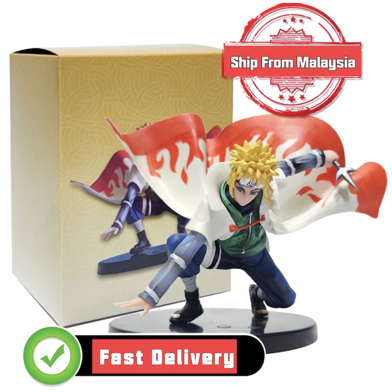 Anime Naruto Namikaze Minato Action Figure 15cm Naruto's Father PVC ...