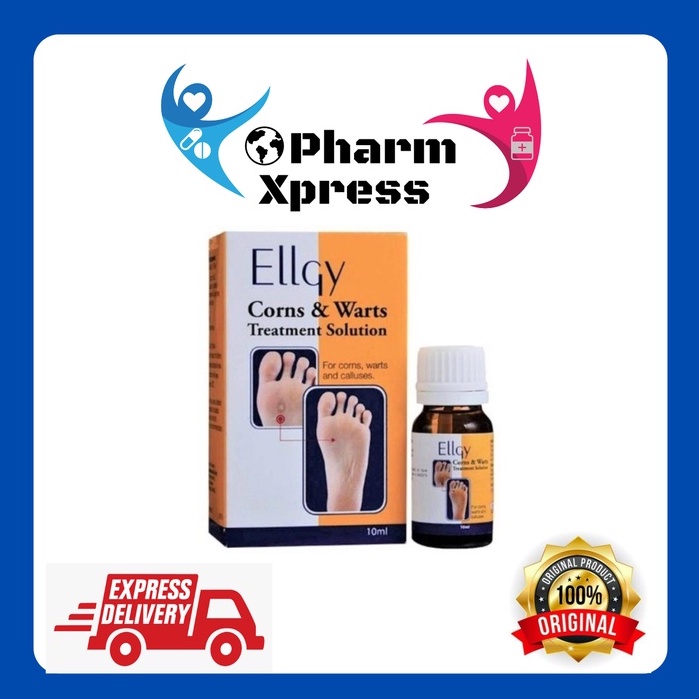 ELLGY Corns & Warts Treatment Solution Lotion 10ml | Shopee Malaysia