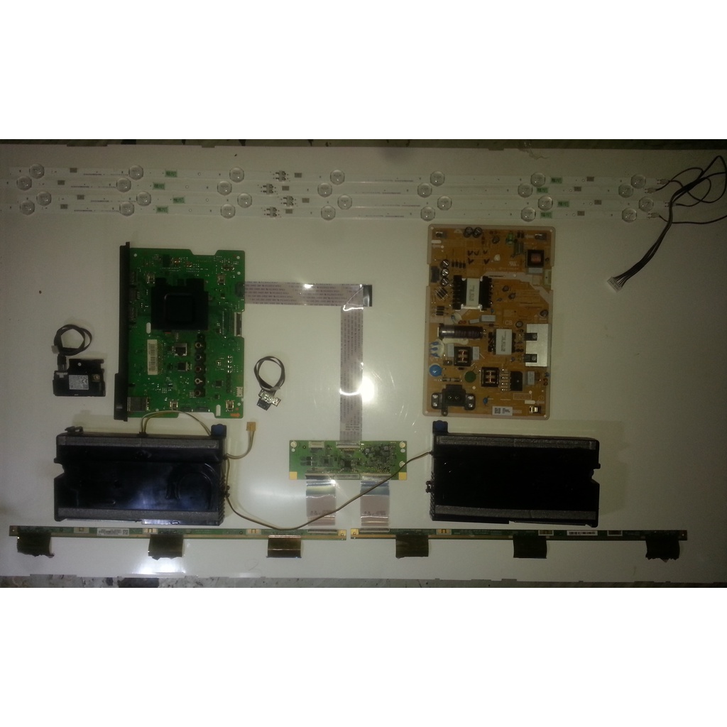 SAMSUNG UA43T6000AK UA43T6000 TV POWER BOARD RIBBON TCON BOARD LVDS FLEX CABLE BACKLIGHT WIFI ...