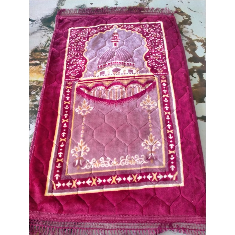 AS Sejadah solat gebu cantik kosong dan bercorak dengan ukuran 120CM X ...