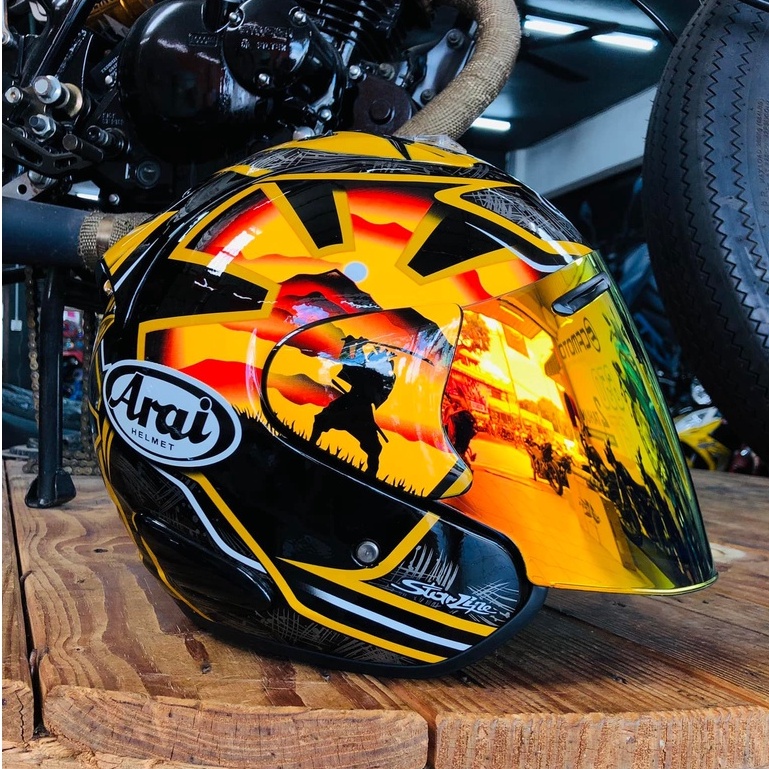 Arai Pedrosa Samurai Sticker Tanam Motogp Honda Repsol Dani Pedrosa ...