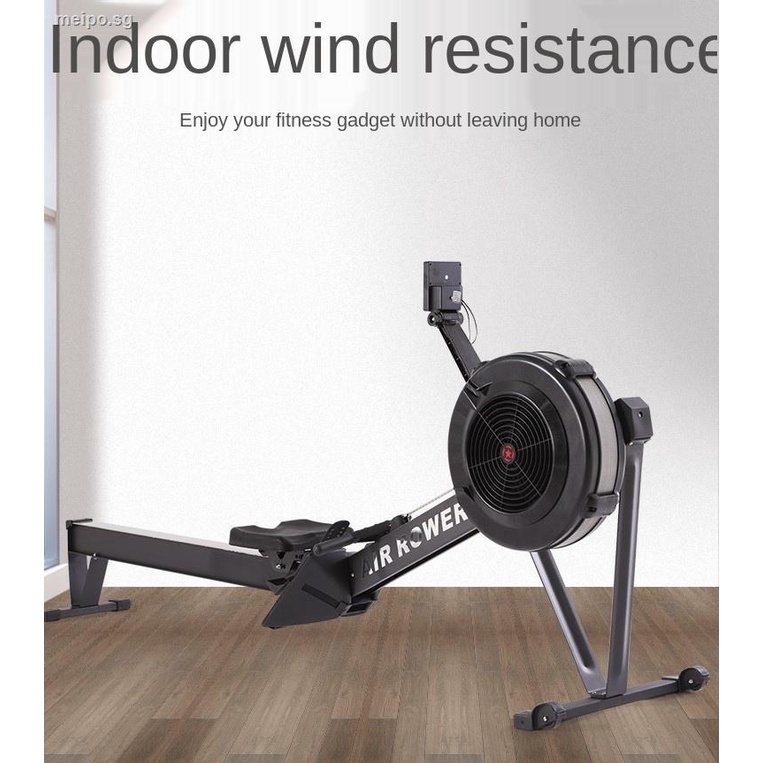 ONTOLOGY foldable wind resistance rowing machine home smart rowing ...