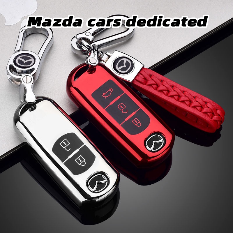 [keyless] Applies Mazda Car Key Cover Mazda 2 3 6 Axela Atenza CX-5 CX5 ...