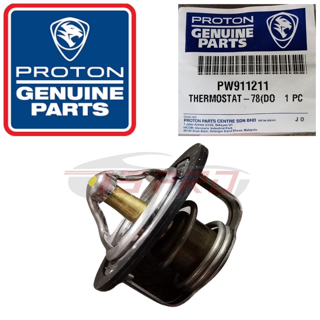 Proton Genuine PW911211 Thermostat 78°C Exora Bold Turbo Preve CFE CPS ...