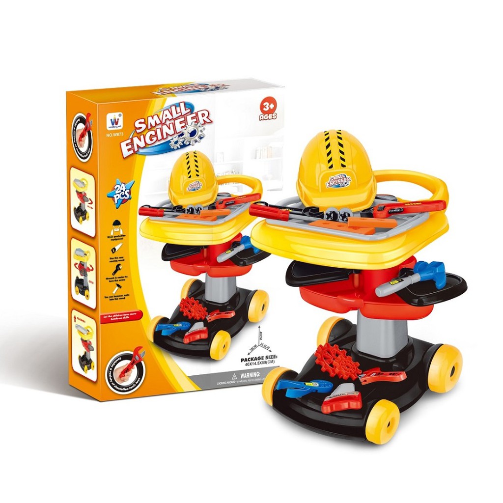 W073 Small engineer toys tool set series work bench all kinds of ...