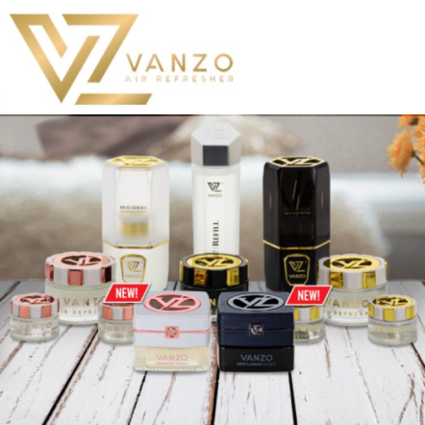 Vanzo Car Perfume Full Range Car Air Freshener Penyaman Udara Kereta ...