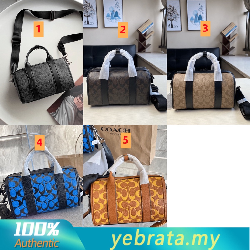 new CA186 CA185 Gotham Duffle 24 in Signaure Canvas Men Crossbody Sling Bag 186 185 | Shopee ...