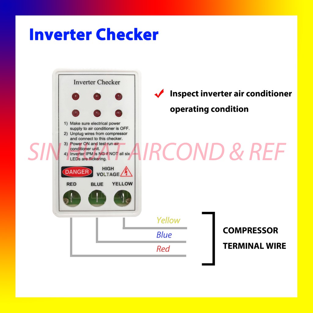 INVERTER CHECKER - F93 / F99 @ Inverter troubleshoot @ Check Aircond ...