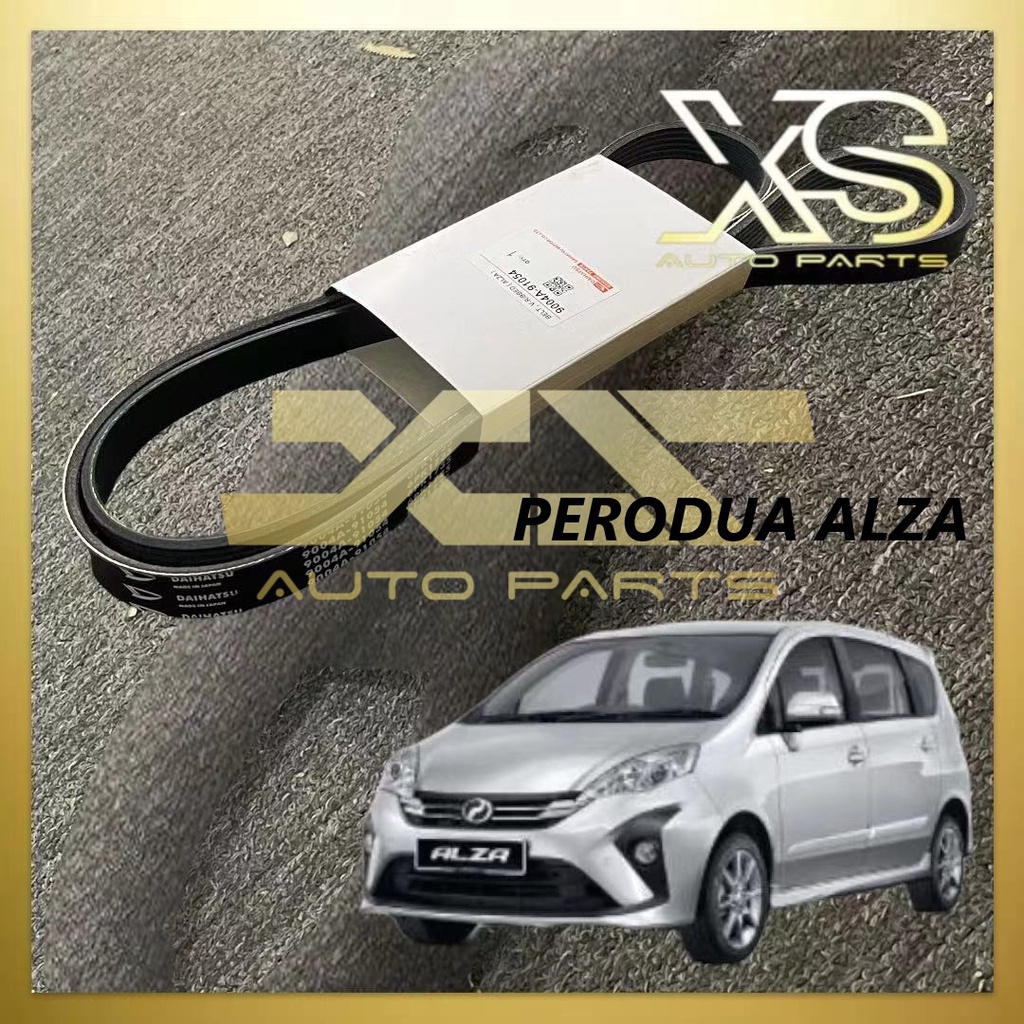 PERODUA ALZA FAN BELT/ V-BELT DAIHATSU GENUINE PARTS 6PK1735 (9004A ...
