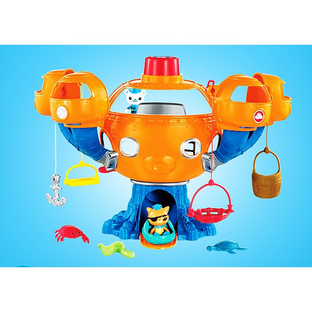 The Octonauts Sea-Slimed Octopoo Playset (Ready Stock) | Shopee Malaysia