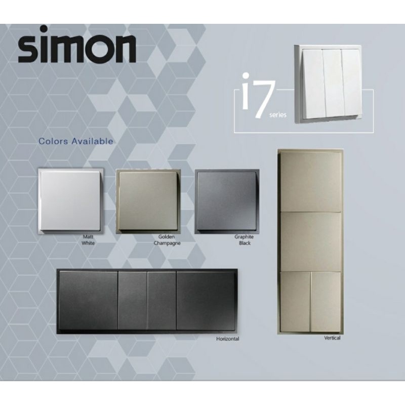 SIMON E6 SERIES & i7 SERIES SOCKET & SWITCHES | Shopee Malaysia