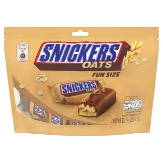 Snickers Oats Fun Size Chocolate 11 x 20g (220g) | Shopee Malaysia
