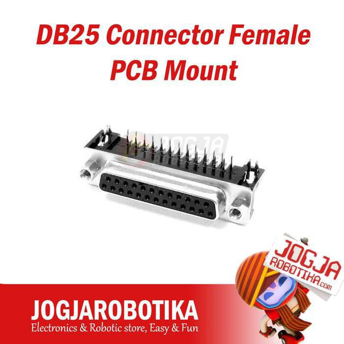 Db25 Connector Female PCB Mount | Shopee Malaysia