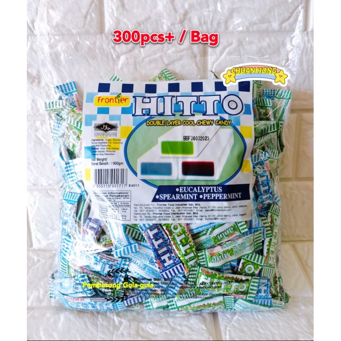 Frontier Hitto Double Layer Chewy Candy 300pcs/Bag | Shopee Malaysia