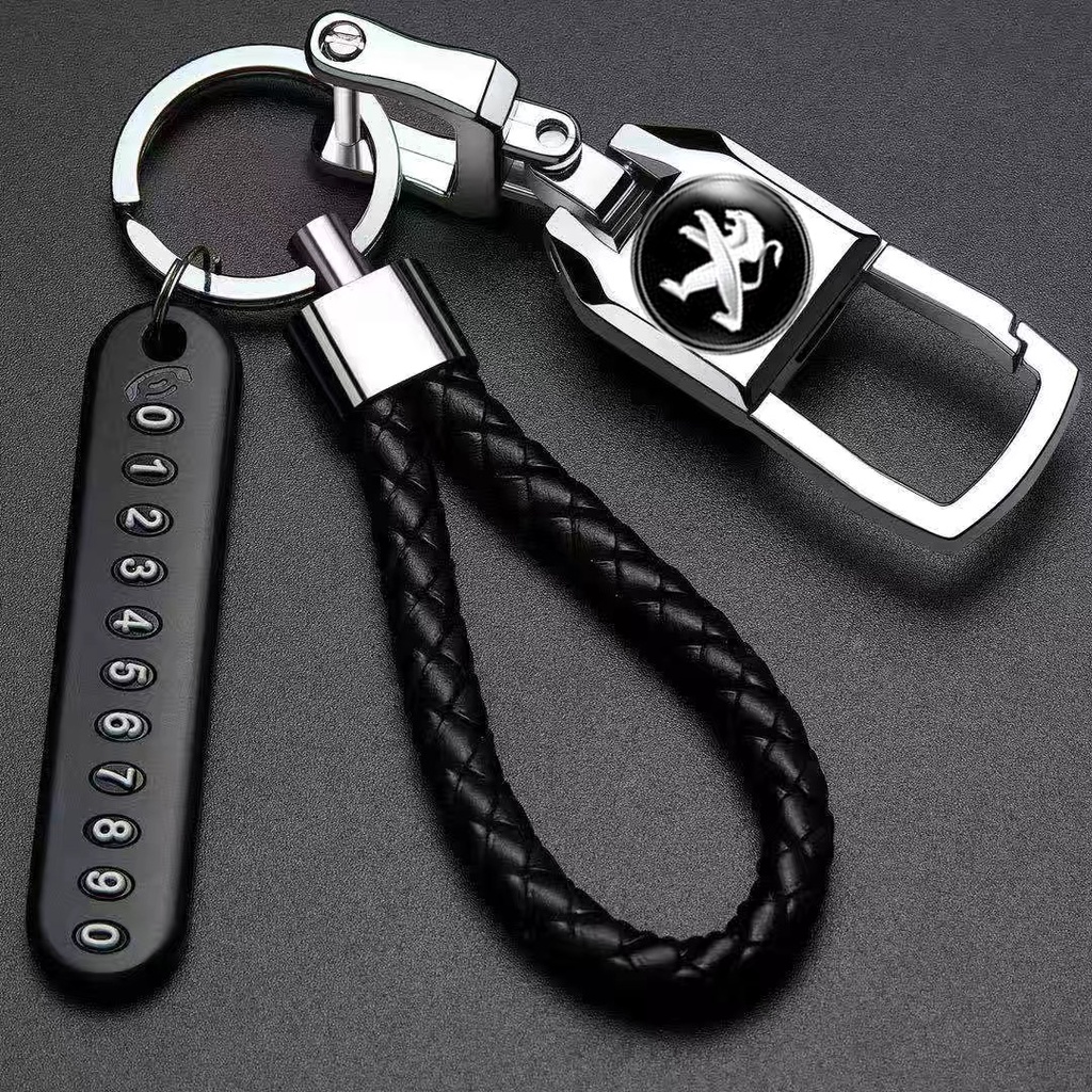 Car Keychain Creative Alloy Metal Keyring Key Chain Ring Gift For ...