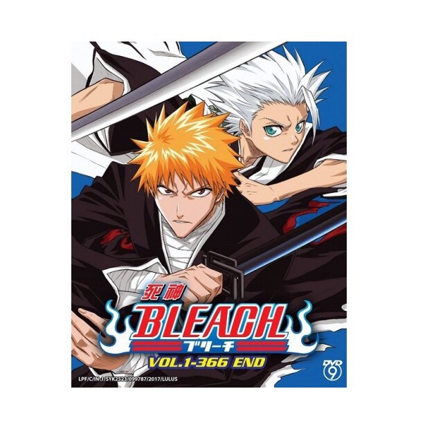 BLEACH VOL.1 - 366 END 16 X DVD ( ANIME ) | Shopee Malaysia