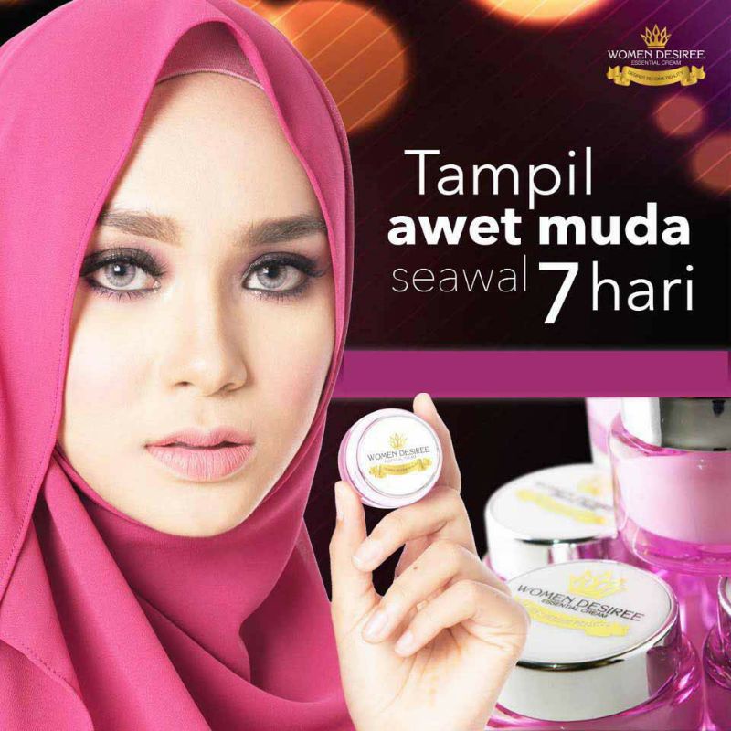 🔥 Original Women Desiree Triple Advance (WDTA) Krim Anti Penuaan 🔥 + 🎁 ...