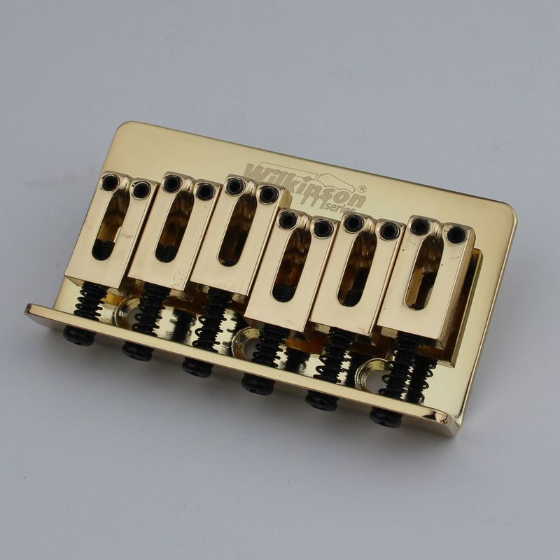 Wilkinson WOF01 Electric Guitar Fixed Bridge String Thru Bridge Steg ...