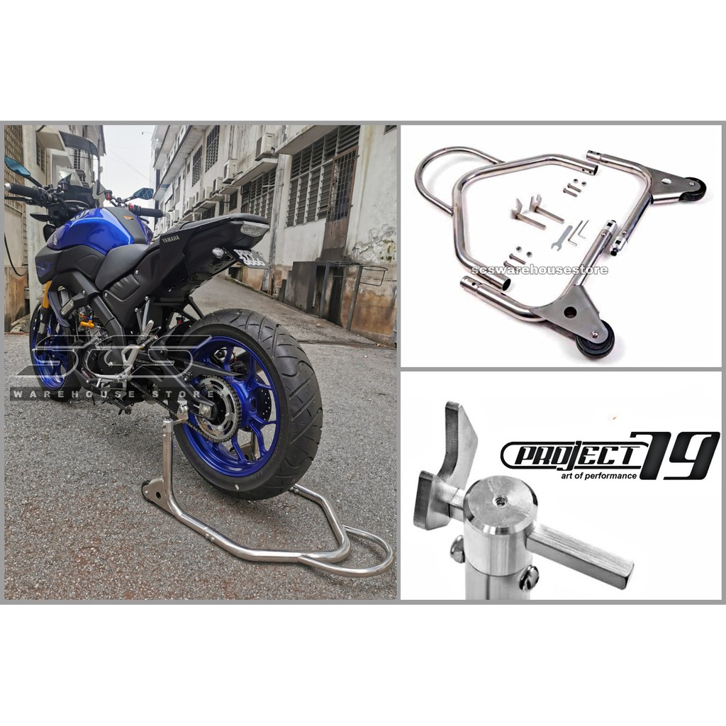 Rear Universal Paddock Stand Stainless Steel Project79 R15 Z250 ...
