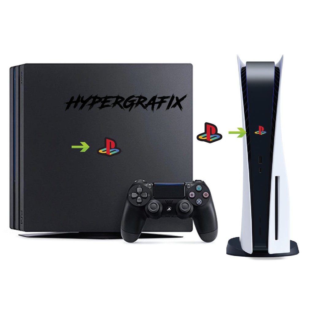 (V3) PS4 / PS5 PLAYSTATION CENTRE PS LOGO DECAL STICKER V3 | Shopee ...