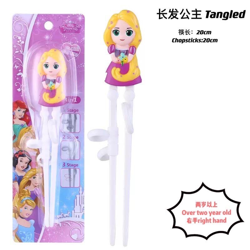 Hot Sales Disney Elsa Cartoon Kids Practice Chopsticks 儿童学习筷子 | Shopee ...