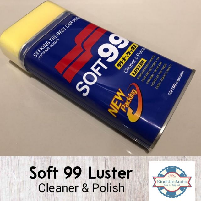 Soft 99 Luster Cleaner & Polish wax 530ml (Japan) | Shopee Malaysia