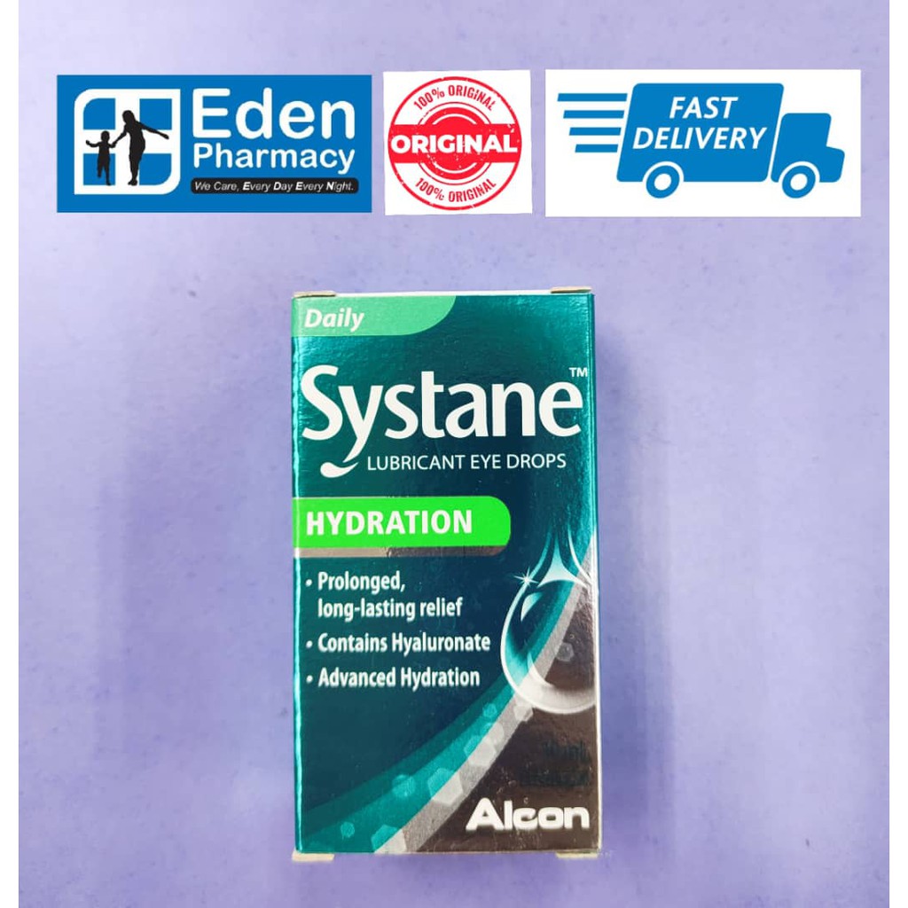 Alcon Systane Hydration Lubricant Eye Drops Normal/ Preservative Free ...