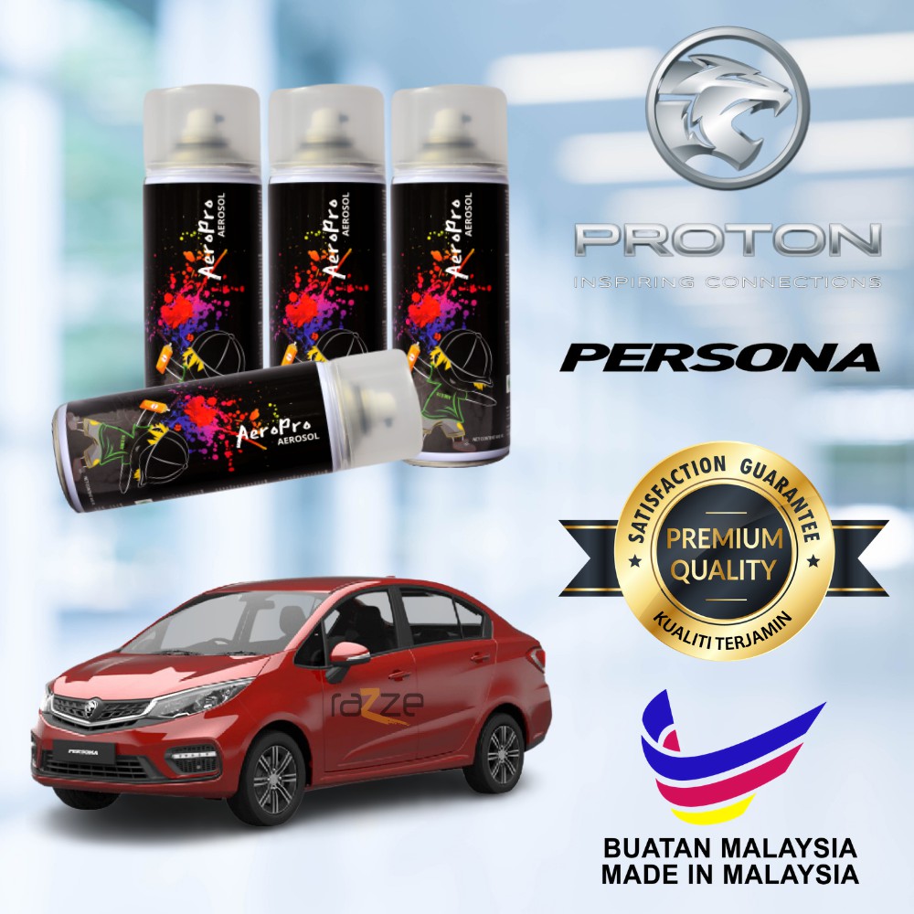 PROTON PERSONA - Aerosol Spray Paint Original Colour Touch Up– RAZZE ...