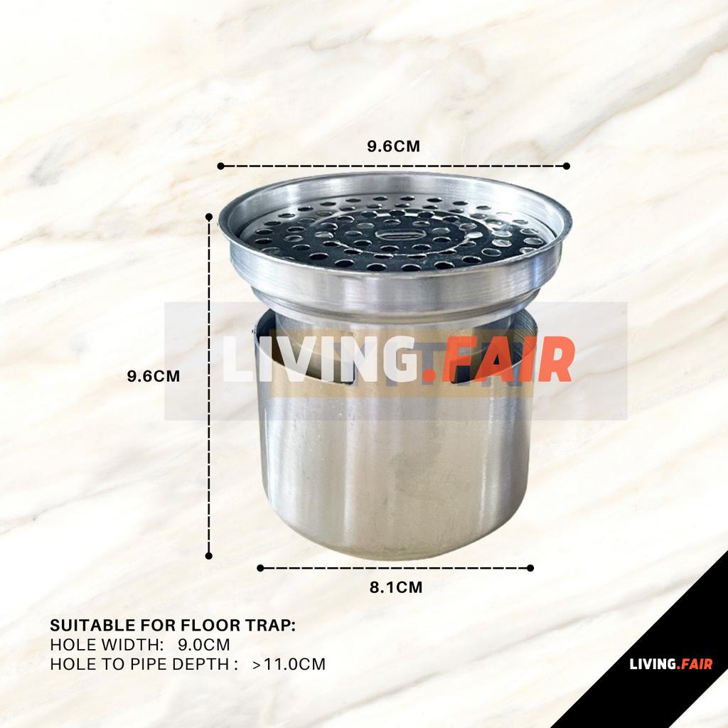 Living Fair Floor Trap Anti Smell Anti Pest Floor Trap Drain Core 304 ...
