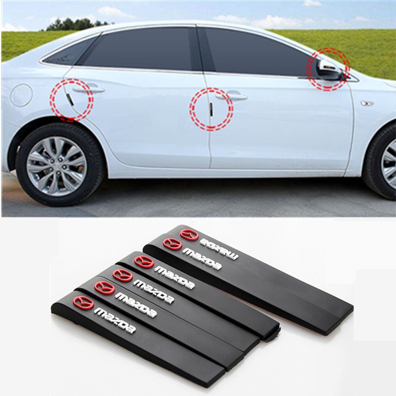 Mazda (4 units) Car Door Edge Protector Anti-Collision Strip Anti Door ...