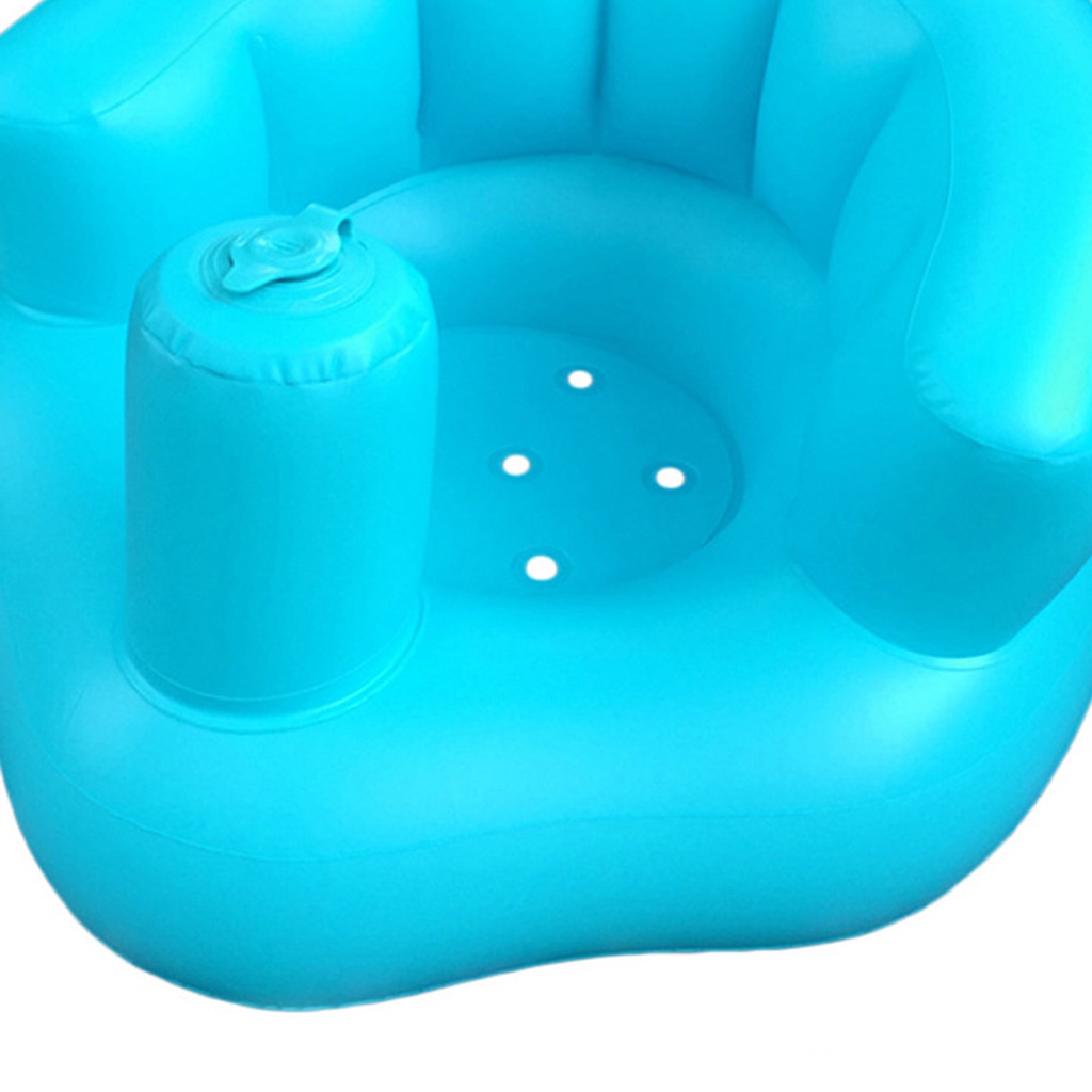 Realeos Baby Inflatable Baby Chair Learning Seat Inflatable Sofa chair ...