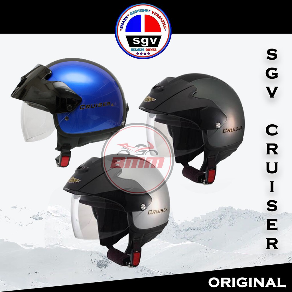 SGV CRUISER HELMET ORIGINAL 🔥 | Shopee Malaysia