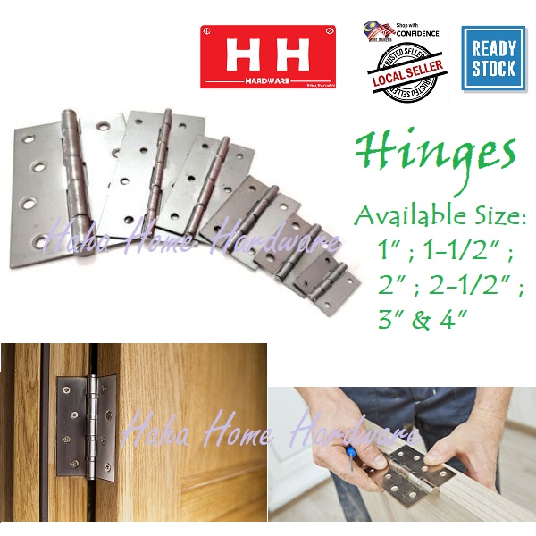 Engsel Pintu Ensel Besi Pintu ; Iron Hinges Door Wood Plastic 门铰 ...