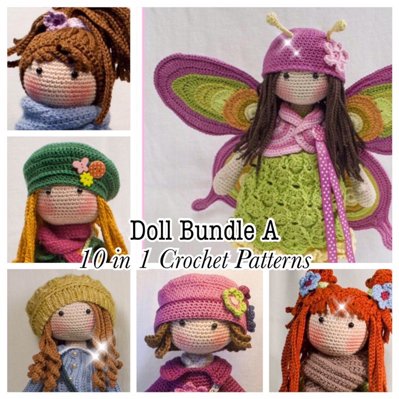 [PDF file]Amigurumi Crochet Tutorial {Bundle A 10 in 1 Doll } PDF File ...